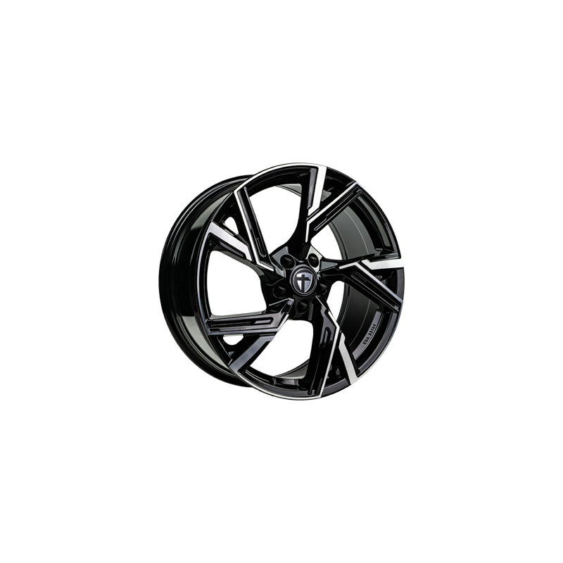 Jante aluminium Tomason AR1, 9x20 ET33 5x112 66,6, black diamond polished