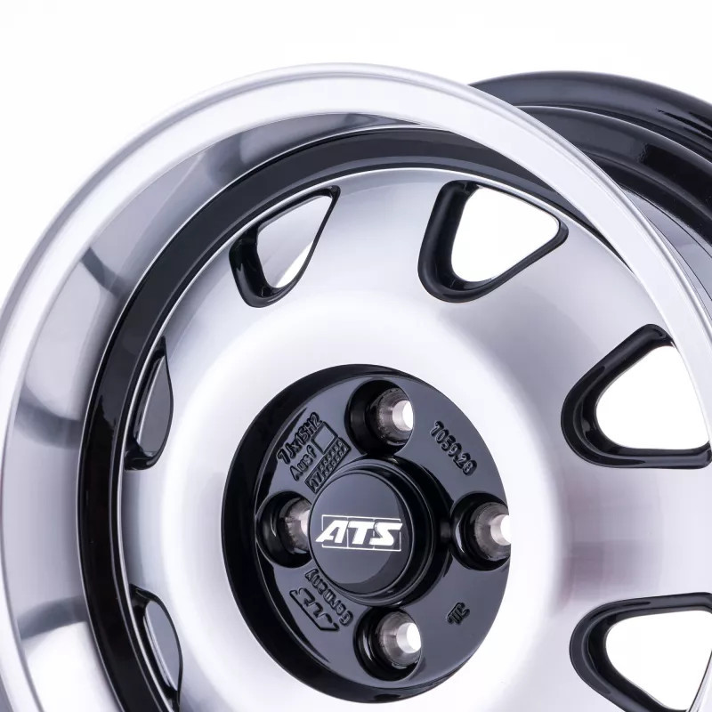 Jante aluminium ATS Cup-Rad, 7x15 ET28 4x100 63,3, diamant-schw. front ...